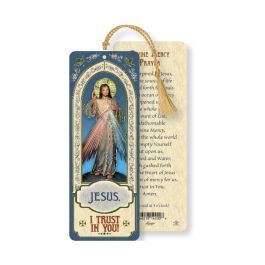 Divine Mercy Laminated Bookmark - William J Hirten Co