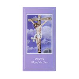 Pray the Way of the Cross Fold Out Pamphlet - William J Hirten Co